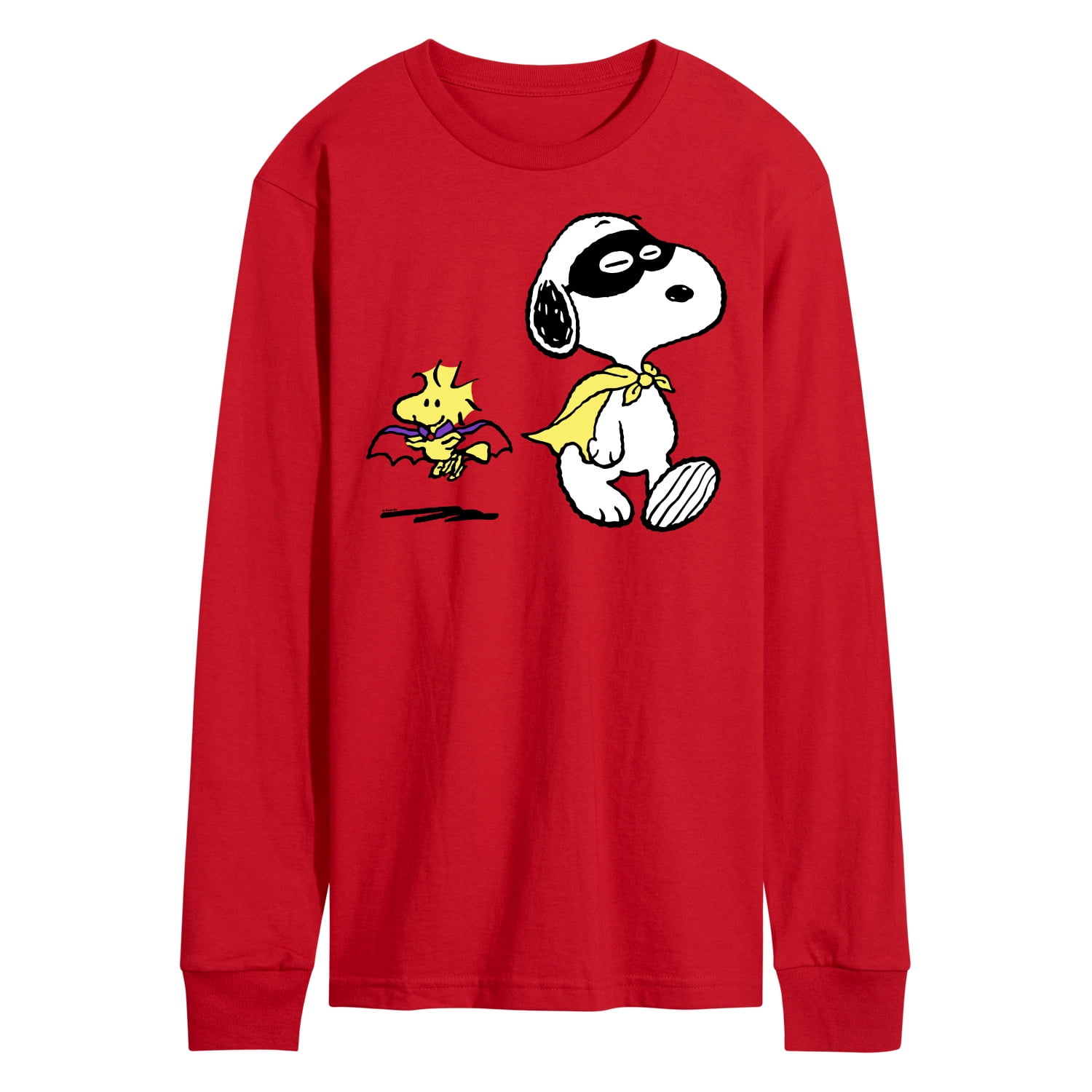 Peanuts - Costume Snoop Art - Men's Long Sleeve T-Shirt - Walmart.com