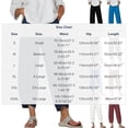 Cotton Linen Lace Detail Casual Capri Pants For Women Summer Relaxed ...