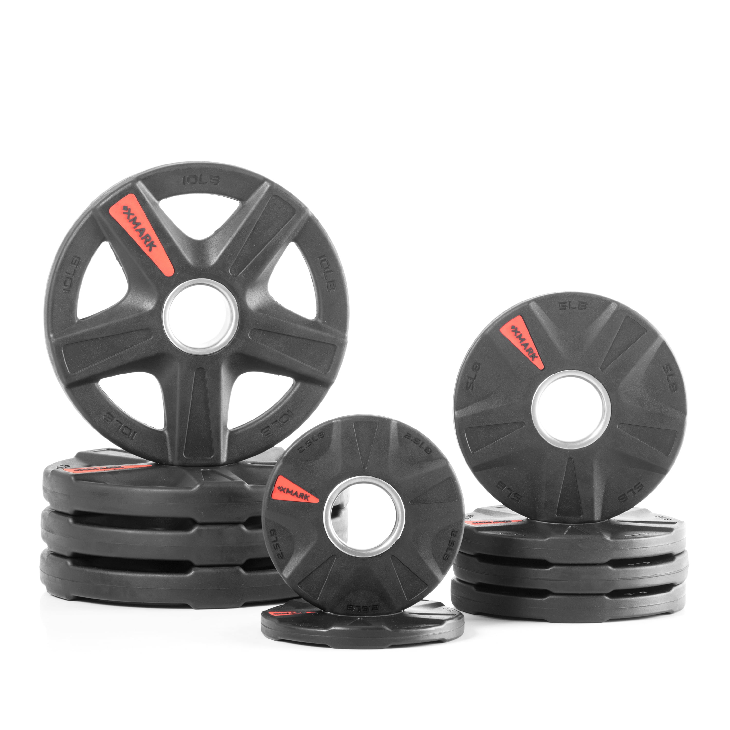 XMark TEXAS STAR Olympic Plate Weights Olympic Plate Sets Olympic