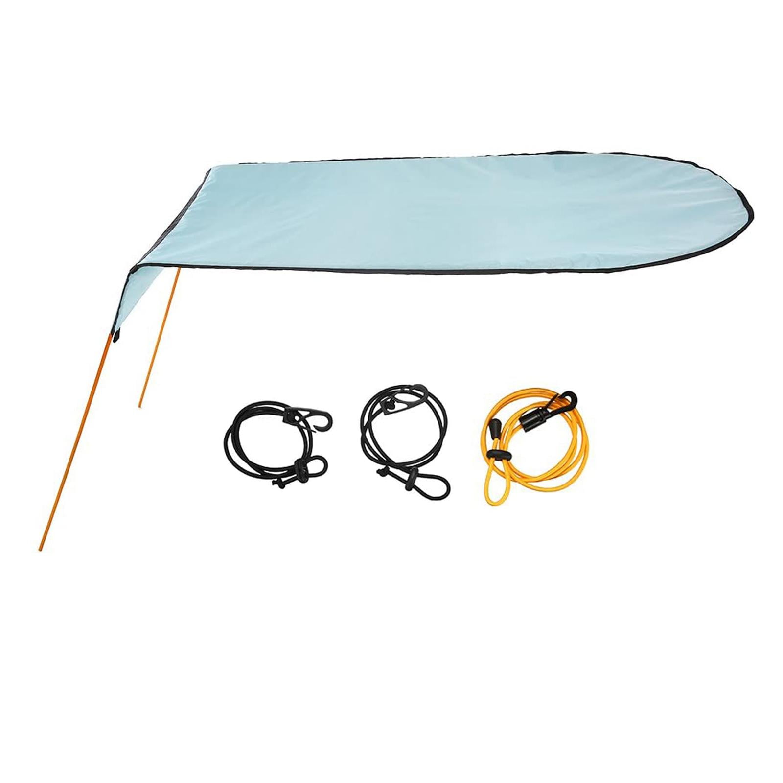 Canoe Sun Shade Canopy for Single Person Waterproof Oxford Cloth Kayak ...