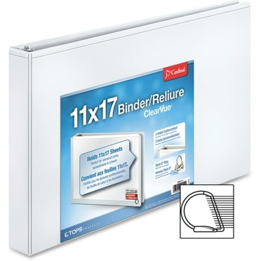 Cardinal Check Binder Seven-Ring D-Ring Reference, 1" Cap, Black ...