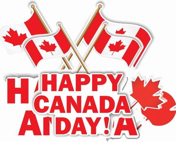 Vinyl Wall Decal Sticker : Happy Canada Day Patriotic Spirit Bedroom ...