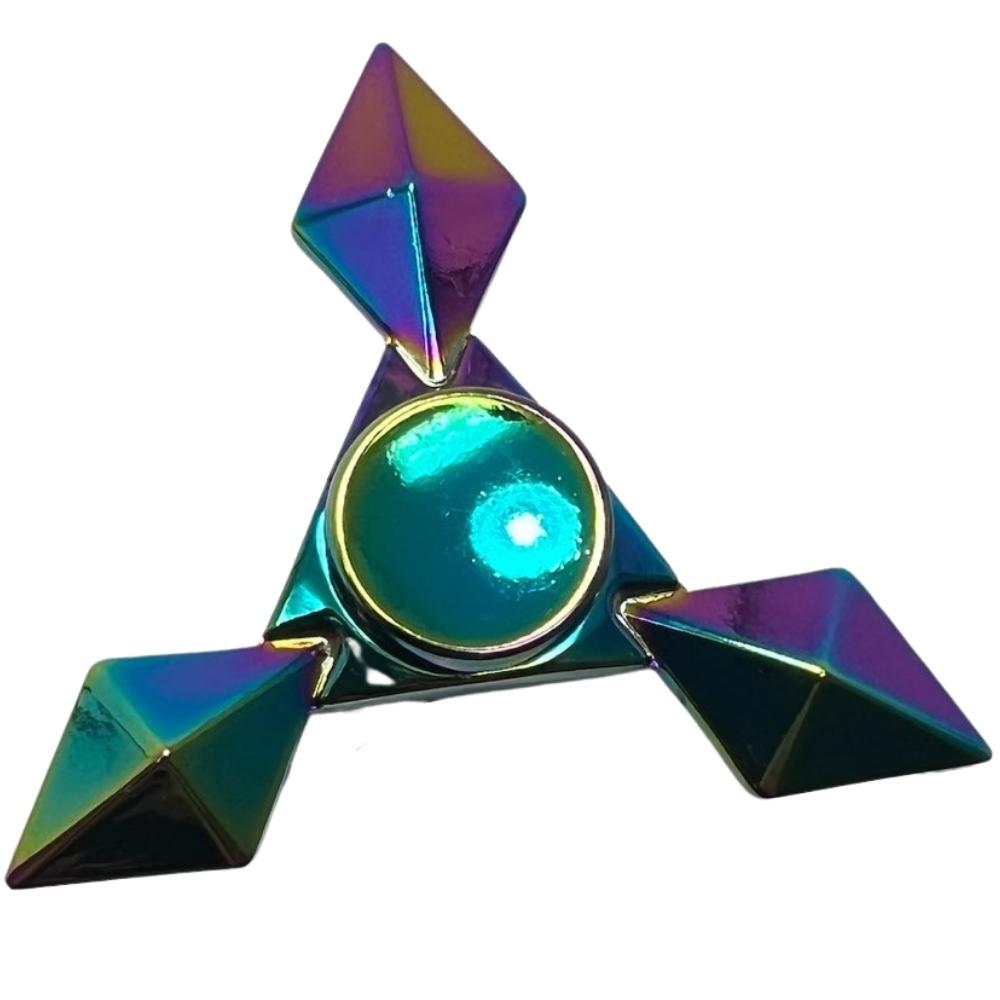 Fidget Spinners, Colorful Triangular Spinner for Kids/Adults Hand ...