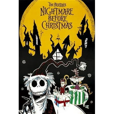 The Nightmare Before Christmas Poster Couple New 24x36 - Walmart.com