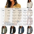 Zpzdpjkx Women's Faux Suede Bomber Jacket Fashion Ribbed Trim Snap ...