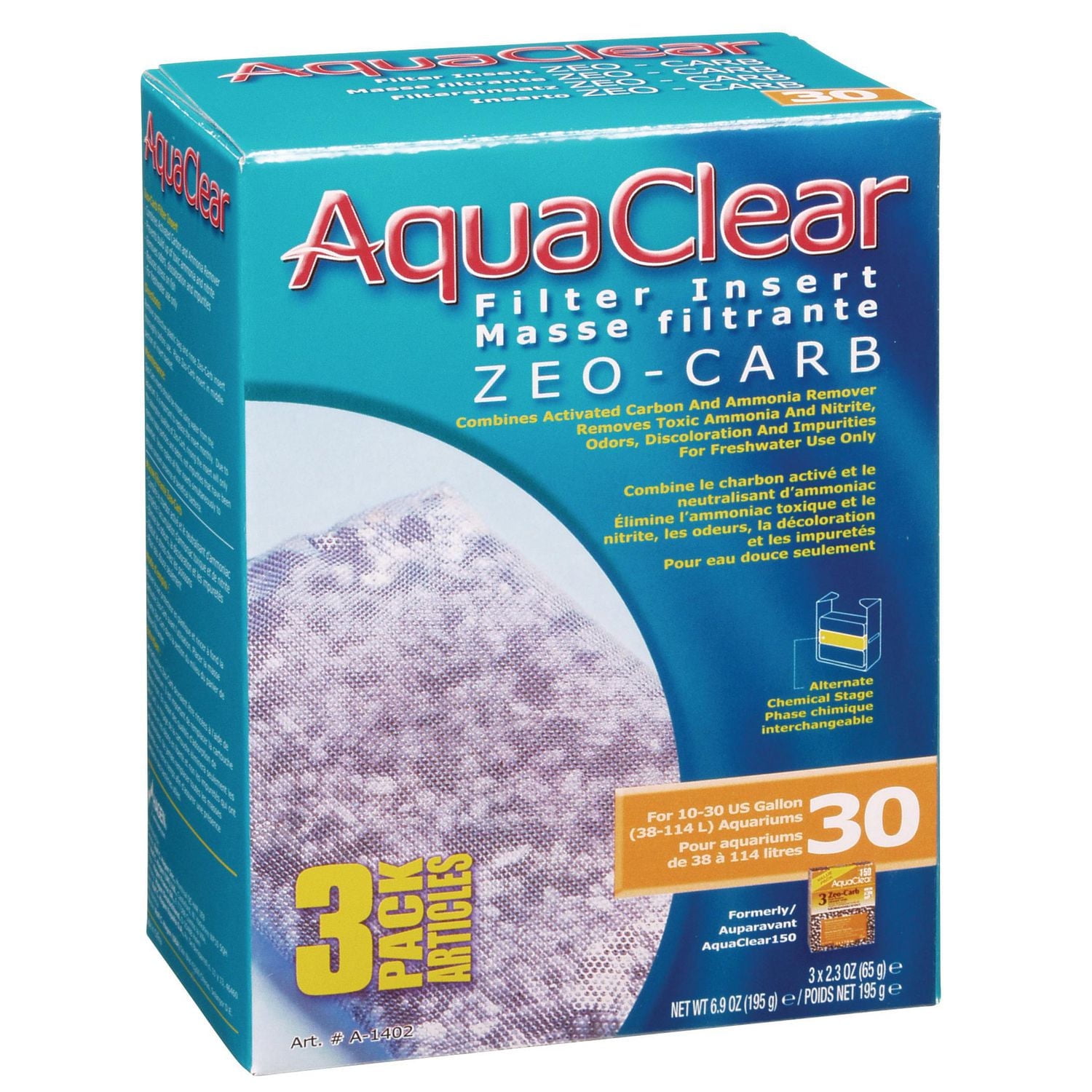Click here for Aquaclear 30 Zeo-Carb Filter Insert  3 Pack  195 G... prices