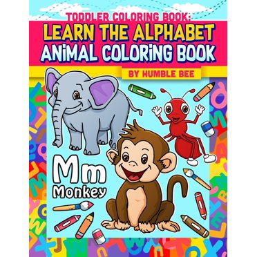 Coloring Book ABC with Cute Animals: An Activity Book for Toddlers and ...