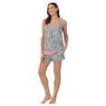 Secret Treasures Women's Plus Size 2-Piece Knit Tank and Shorty Pajama ...