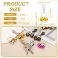 2 PCS Dog Bell, Mini Cat Bell Small Pet Keychain Ring Buckle Cute Bulk ...