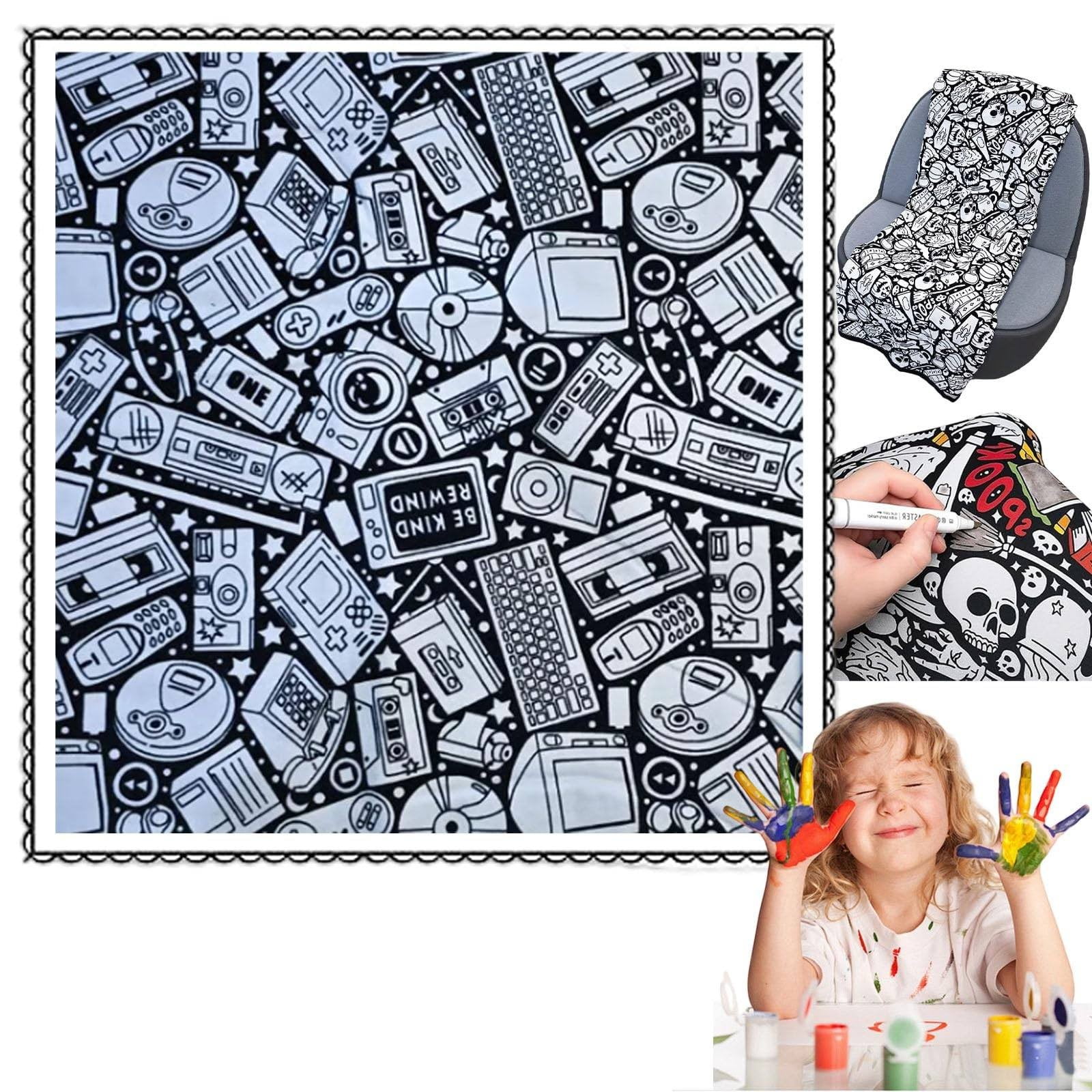 Click here for Shiogb Christmas Mega Sale  Diy Coloring Blanket W... prices