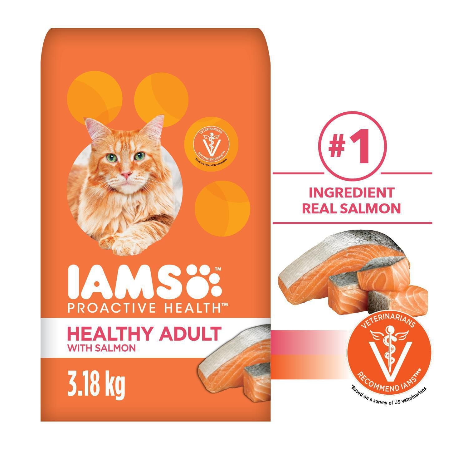 Click here for Iams Proactive Health Healthy Adult With Salmon Dr... prices
