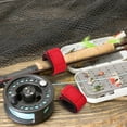 BESTSKY 2026 New 10 Pcs Fishing Rod Wraps Elastic Fishing Pole Straps ...