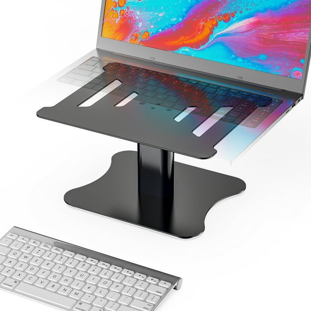 WALI Monitor Stand Riser, Height Adjustable Metal Computer Stand for ...