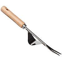 Weeding Fork Wood Handle Transplanting Digging Removing Taproot Tool ...