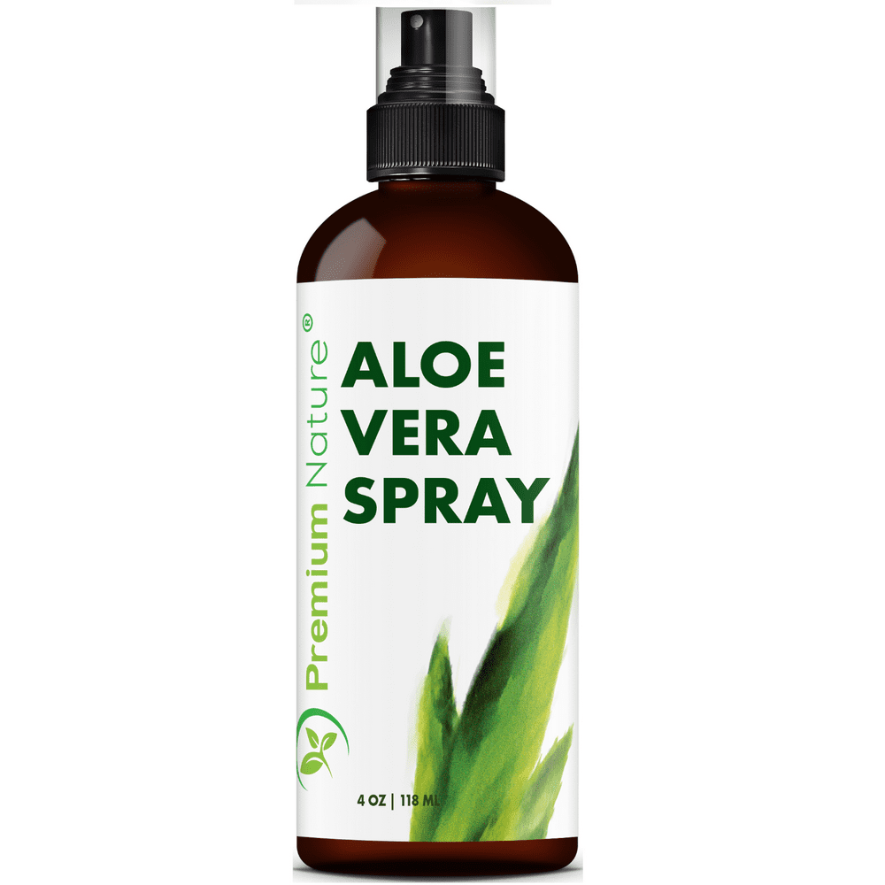 Pure Aloe Vera Spray For Face And Body Moisturizer Skincare 4 Oz