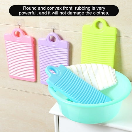 Dalazy Laundry Washboard Plastic Clothes Washing Board Plastic Board ...