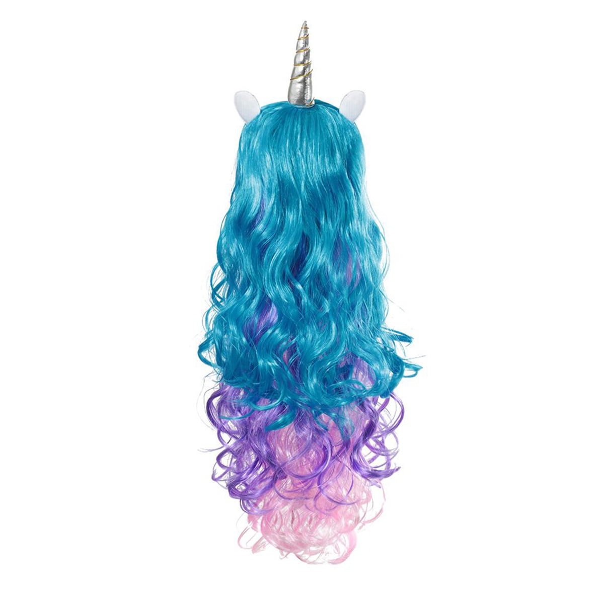 Click here for Hawee Halloween Unicorn Wig  Adult/Child Long Curl... prices