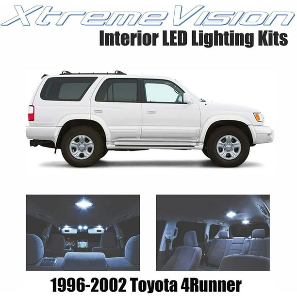 XtremeVision Interior LED for Toyota 4Runner 1996-2002 6 Pieces Cool ...
