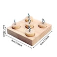 Product Foraging Intelligence Bird Toy – Interactive Wooden Puzzle ...