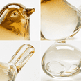2 PCS Small Glass Bird Figurines, Crystal Bird Statue Decorative ...