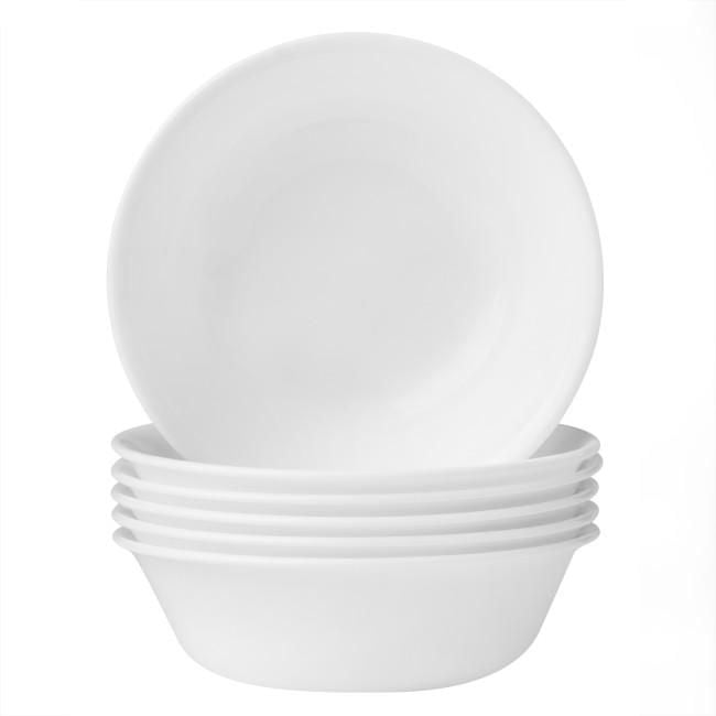 Click here for Corelle Winter Frost White 18 Oz Glass Cereal/Soup... prices