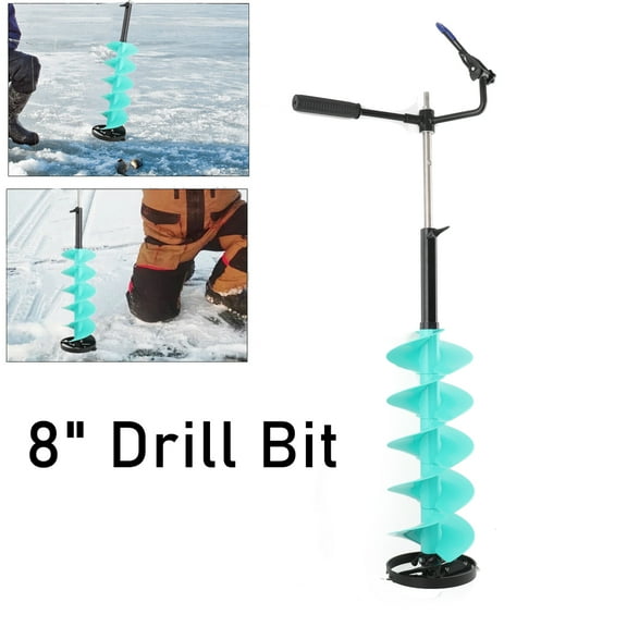 K-Drill Electric Hand Hole Digger - 8.5 In. Lightweight Ice Auger ...