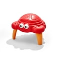 Step2 Crabbie Sandbox Red Plastic Sand Table for Toddlers with Cover 4 ...
