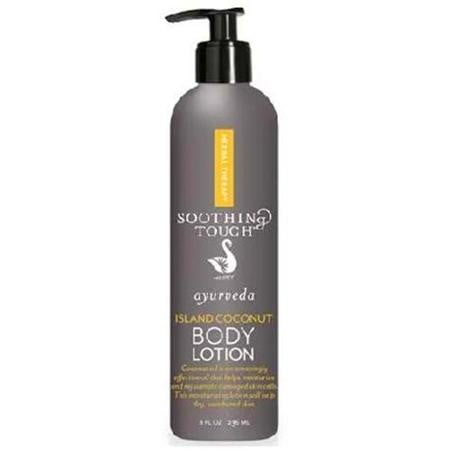 Soothing Touch Body Lotion with Pump, Coconut, 8 OZ - Walmart.com