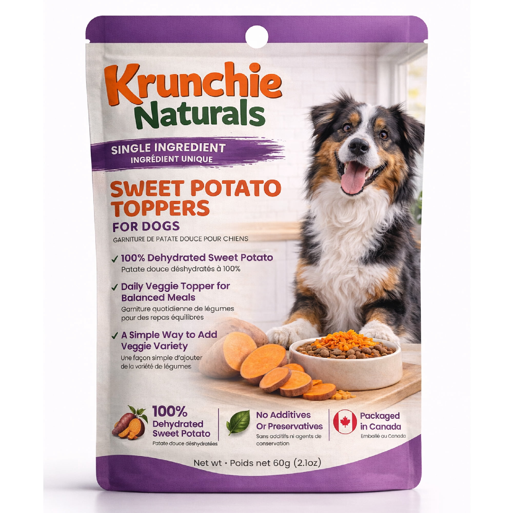 Click here for Dog Food Topper - Sweet Potato Digestive Support &... prices