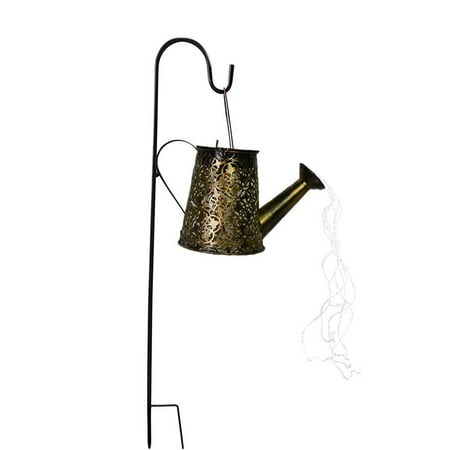 36LEDs 570mm Solar Powered Energy Outdoor Kettle Light Watering Can ...