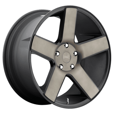 17" Dark Bronze With Black Lip Warlock Dually 017 Wheel by Ultra Wheel ...