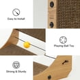 Cat Scratcher 18.9 Inch L Shape Scratch Pad Vertical Wall Mounted ...