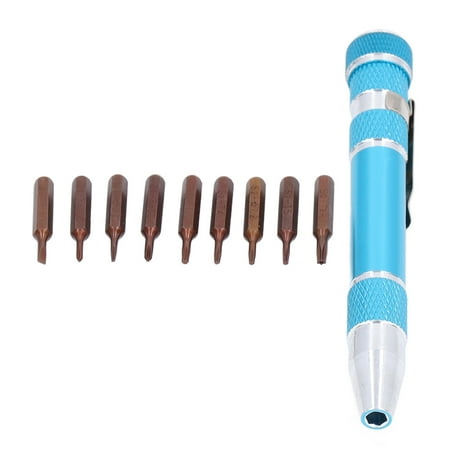 Screwdriver Set, Magnetic Screw Driver Bits Pen Style With Magnetism ...