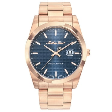 Mathey Tissot Men's Zoltan Silver Dial Watch - H117AS - Walmart ...