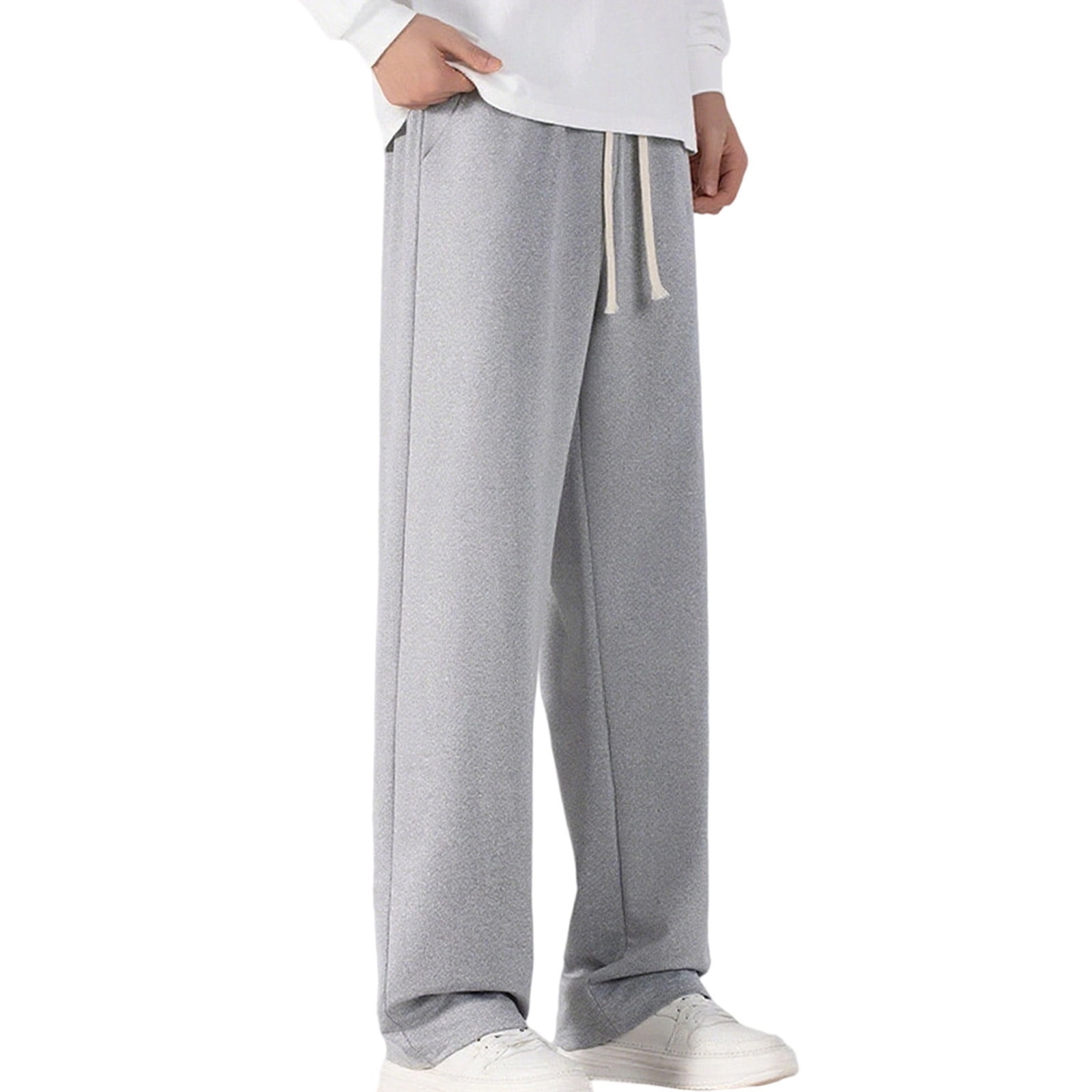 Click here for Mceream Mens Baggy Sweatpants Straight Leg Comfy C... prices