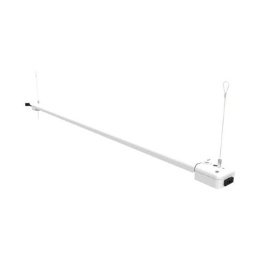 4 ft. 250-Watt Equivalent Integrated LED Silver Shop Light 4000K ...