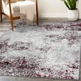 Luxe Weavers Modern Abstract Red 8x10 Area Rug for Living Room ...