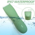 Men's Electric Body Hair Trimmer, IPX7 Waterproof for Wet/Dry Use, with ...