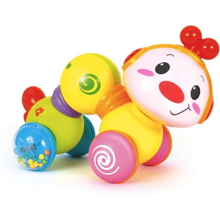 Happy Meandering Worm - Funny Baby Activity Crawling Toy - Encourages ...
