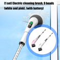 ANXPTIME Motorized scrub brush set for soap film water scale cooking ...