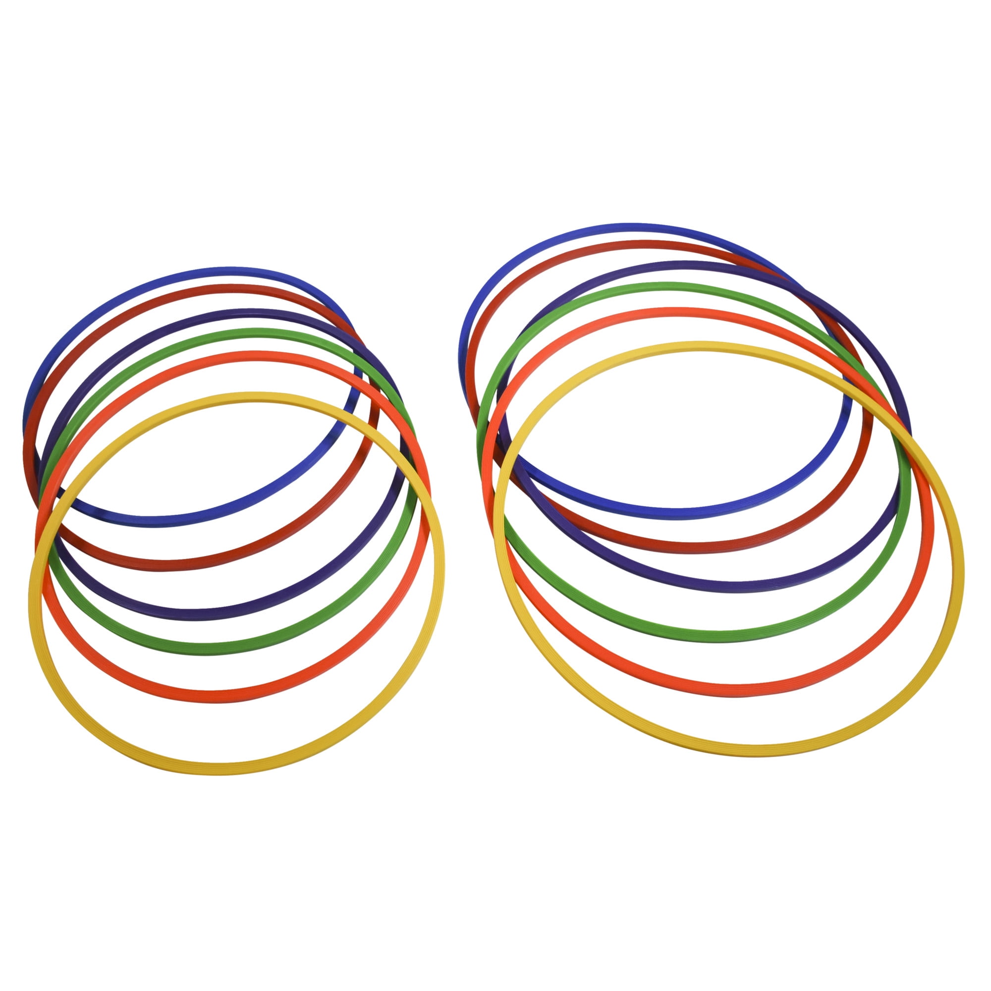 Sportime Dur-O-Hoops, 24 Inch and 28 Inch, Assorted Colors, Set of 12 ...