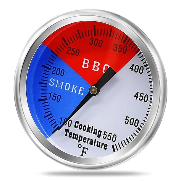 3 1/8 Inch BBQ Grill Thermometer Temperature Gauge Smoker Thermometer ...