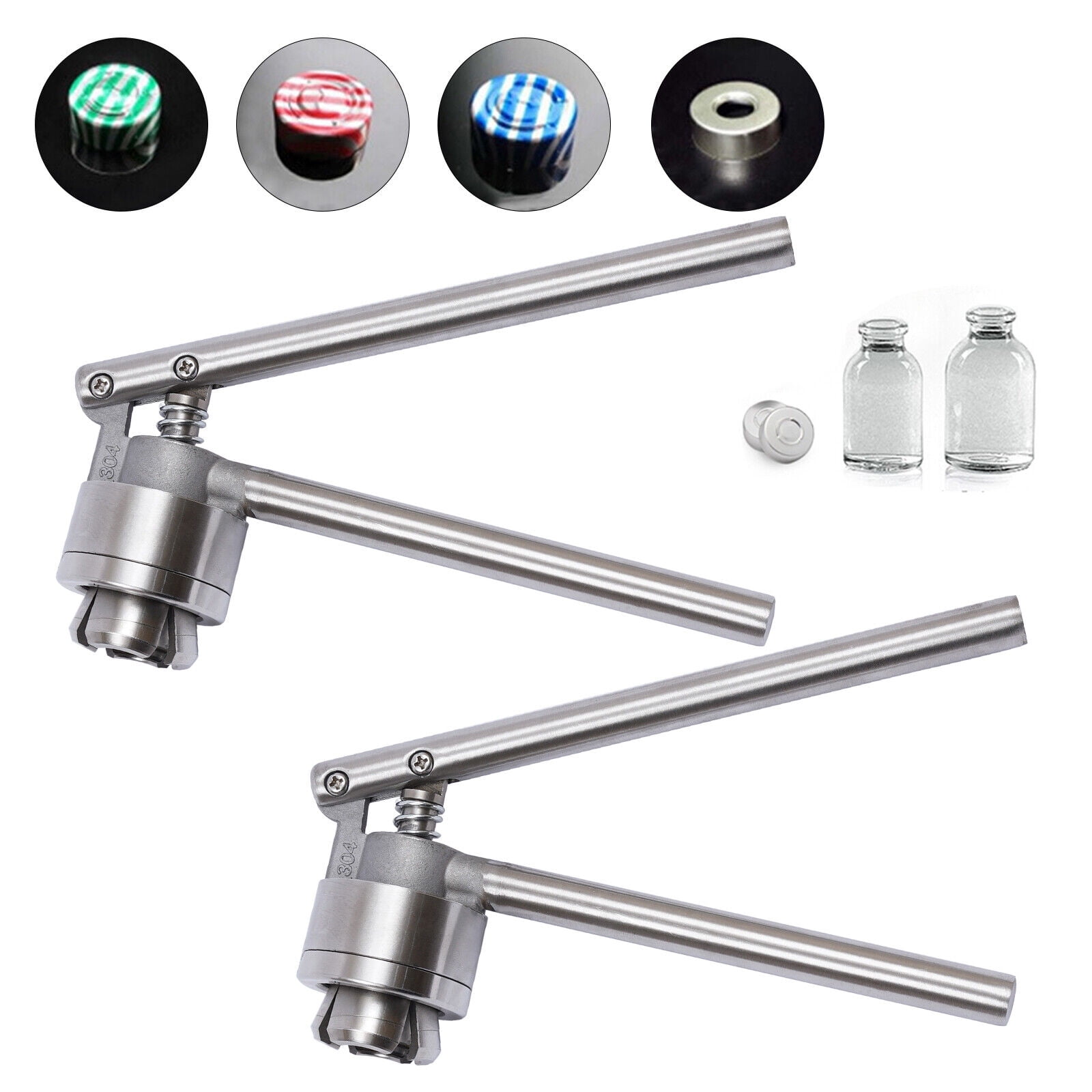 Hand Crimper Sealer Cap Vial Capper 20mm Manual Sealing Machine ...