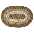 Better Trends 42" x 66" Oval Braided Rug 100% Polypropylene Durable and ...