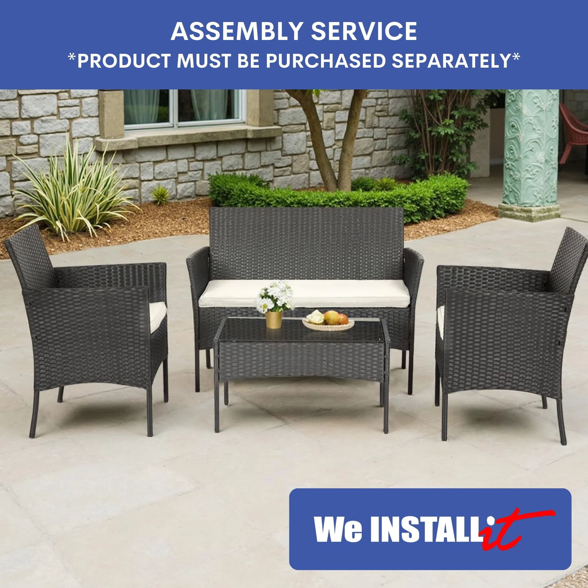 Click here for We Install It Outdoor Conversation Or Sectional Se... prices