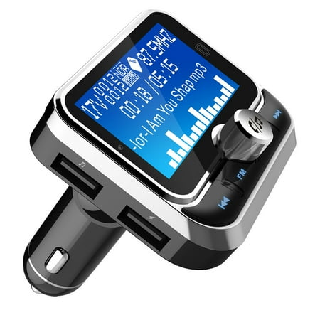 Car Audio Adapter Bluetooth V4.1 Portable Car MP3 Player Remote Control ...