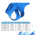 Dog Cooling Apparel V Neck Breathable Shirt Hot Weather Wear Beach ...