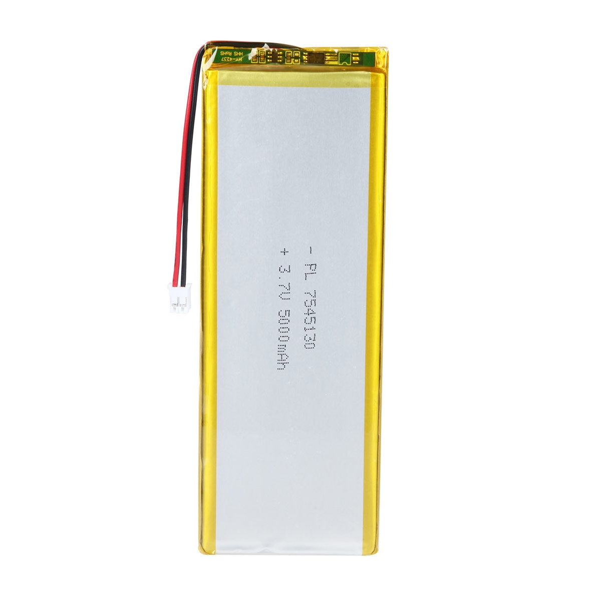 YDL 3.7V 5000mAh Battery 7545130 Lithium Polymer Ion Rechargeable Li ...