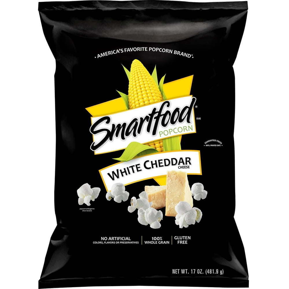 Smartfood White Cheddar Popcorn (17 Ounce) - Walmart.com - Walmart.com