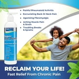 Blue Stuff Super Blue Stuff OTC Natural Pain Relief Cream - Fast Action ...